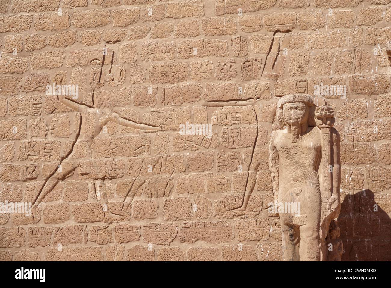 The Temple of Wadi al- Seboua, Lake Nasser, Egypt Stock Photo - Alamy