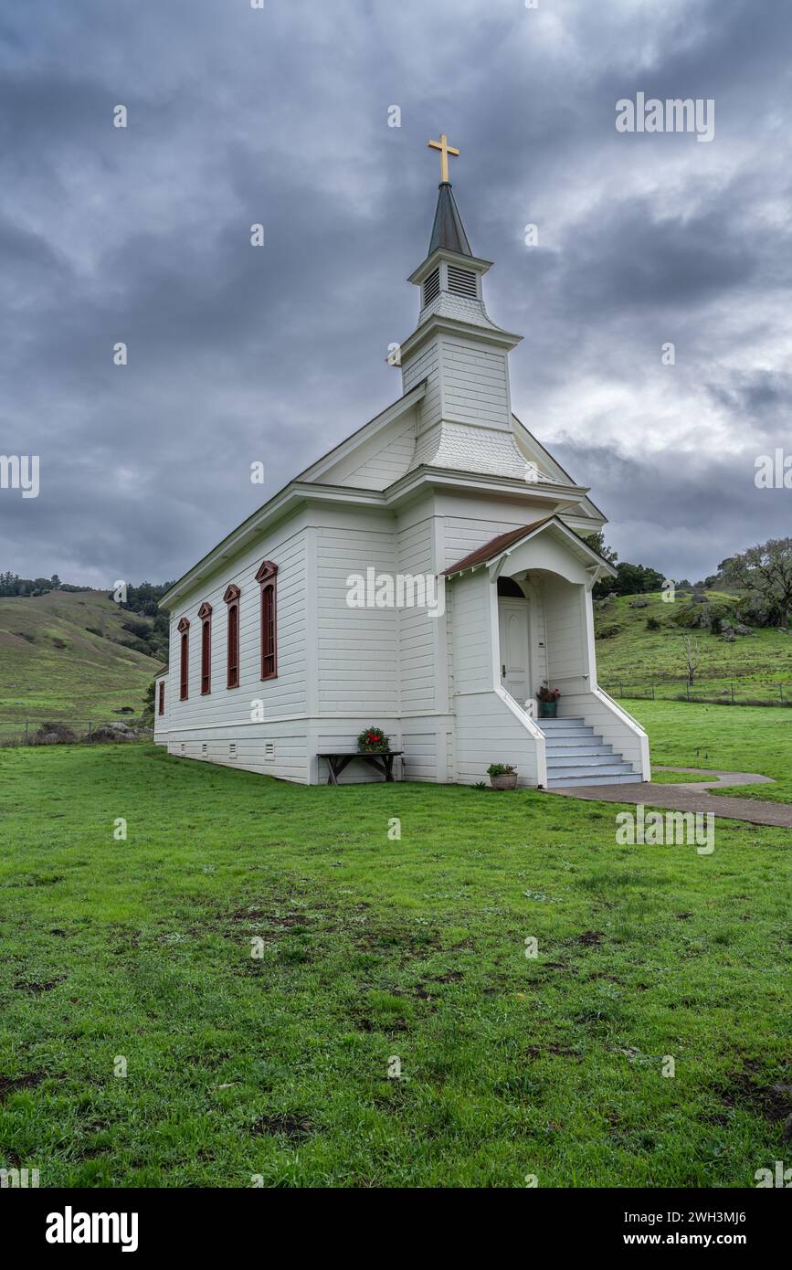 The church of Mary Stock Photo - Alamy
