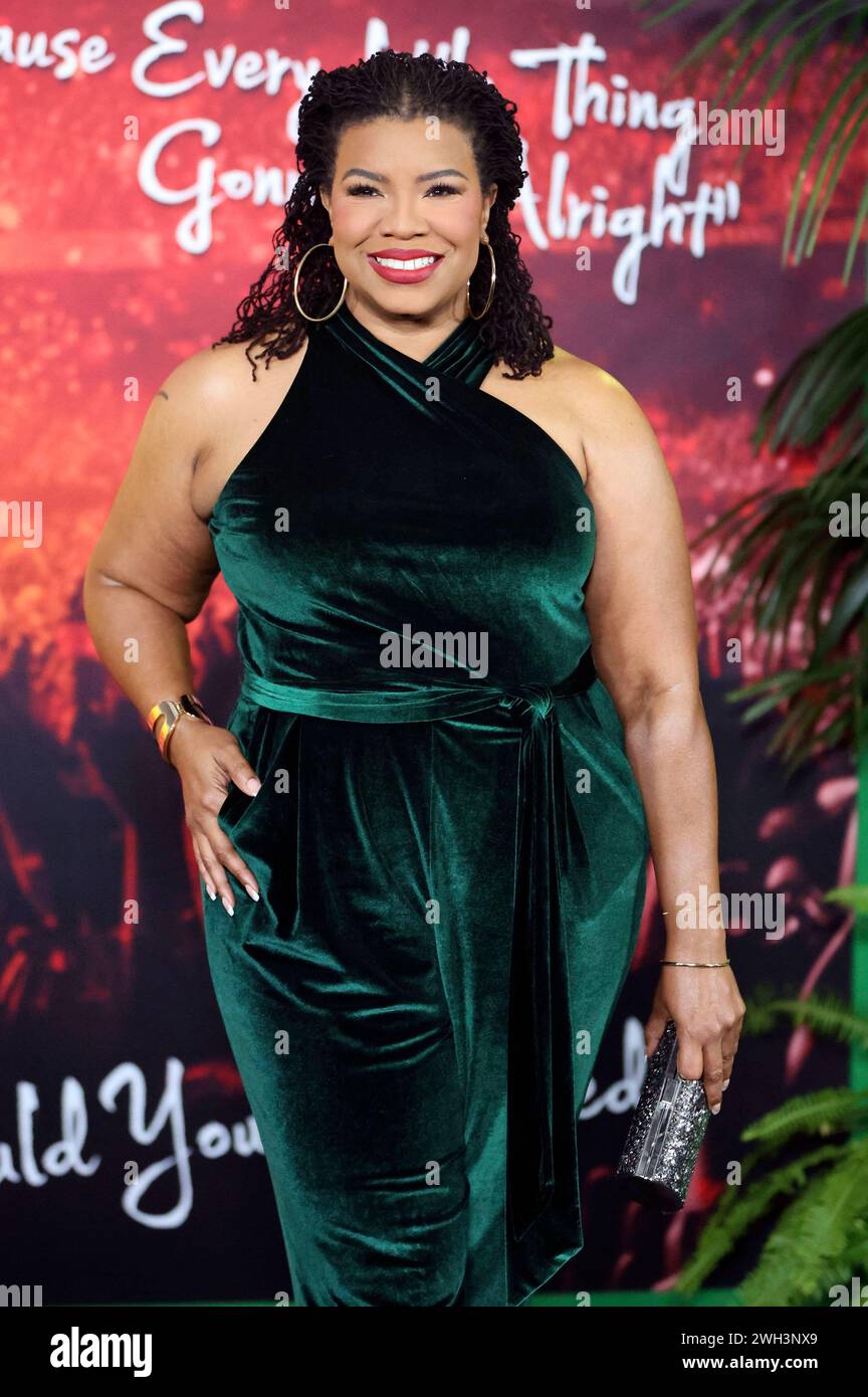 April Reign bei der Premiere des Kinofilms Bob Marley: One Love im ...