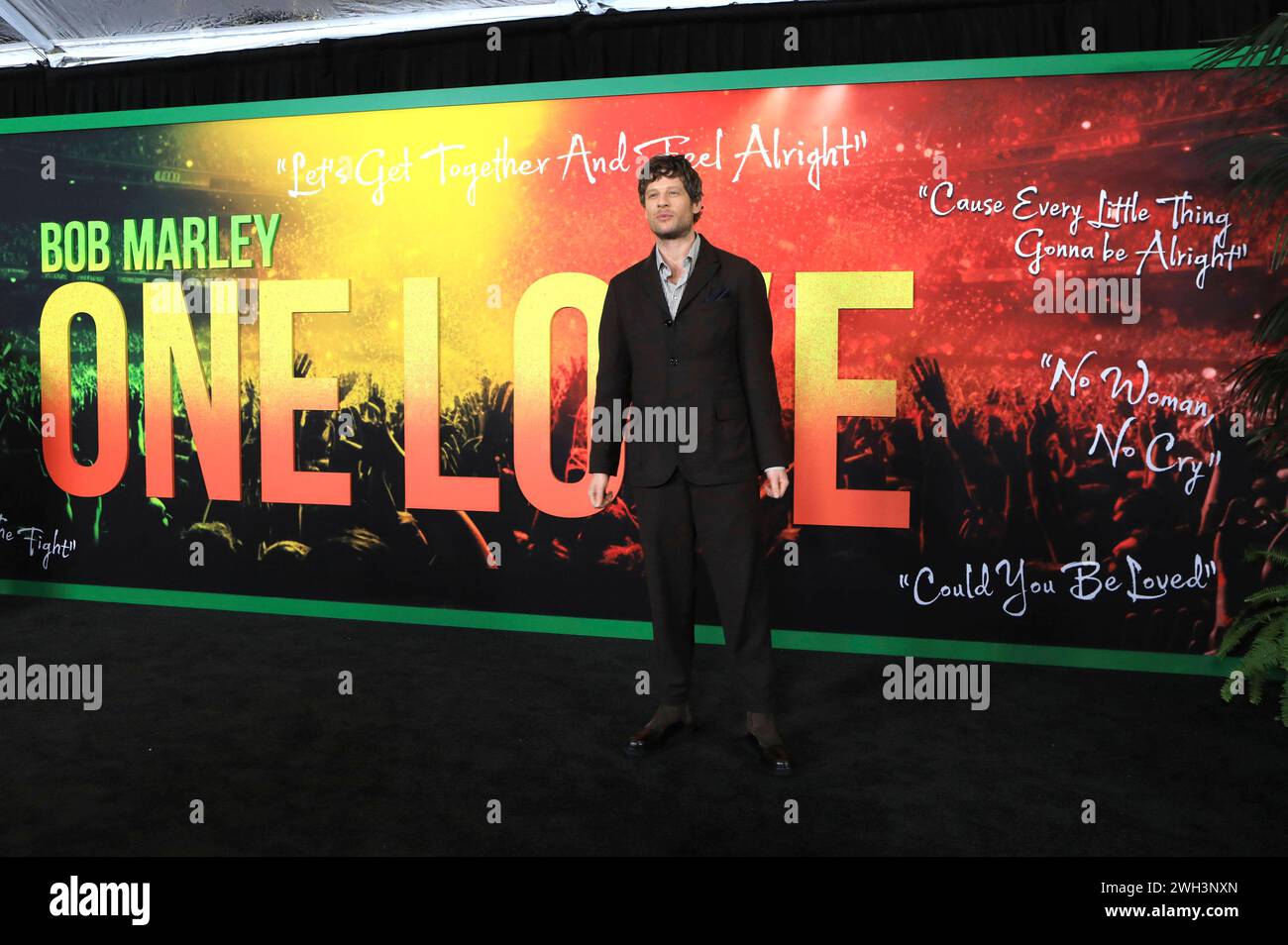 James Norton bei der Premiere des Kinofilms Bob Marley: One Love im ...
