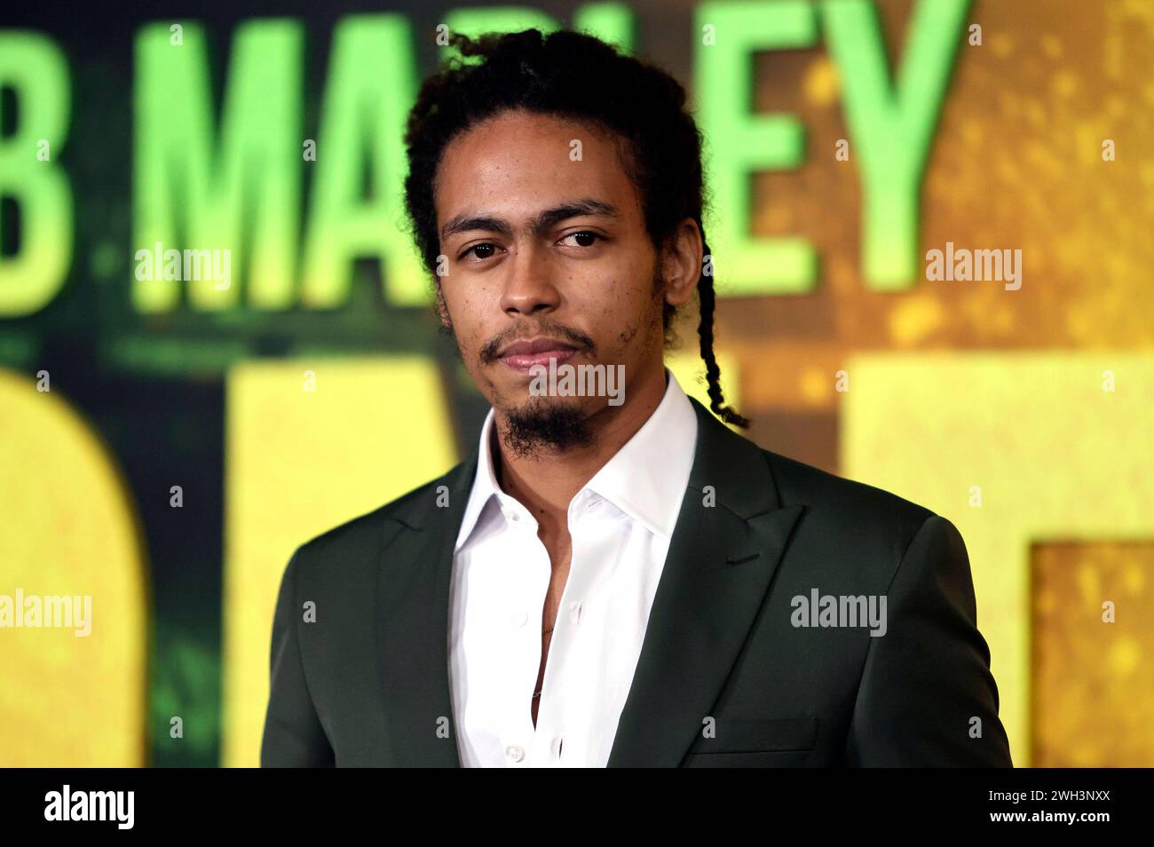Quan-Dajai Henriques bei der Premiere des Kinofilms Bob Marley: One ...