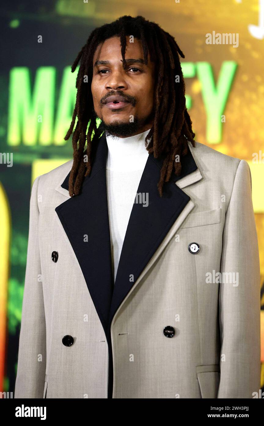 Sheldon Shepherd bei der Premiere des Kinofilms Bob Marley: One Love im ...