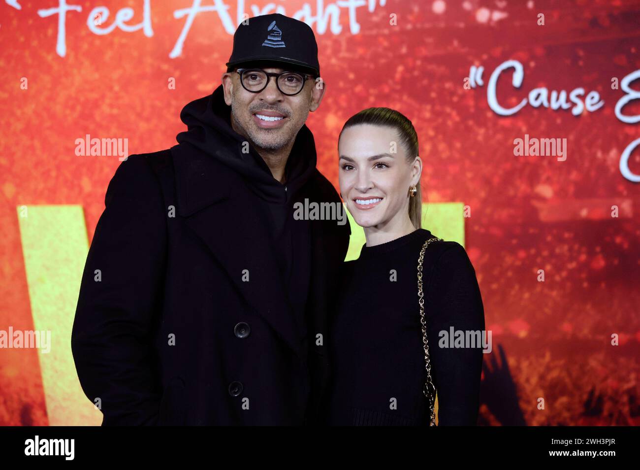 Harvey Mason Jr. und Britt Mason bei der Premiere des Kinofilms Bob ...