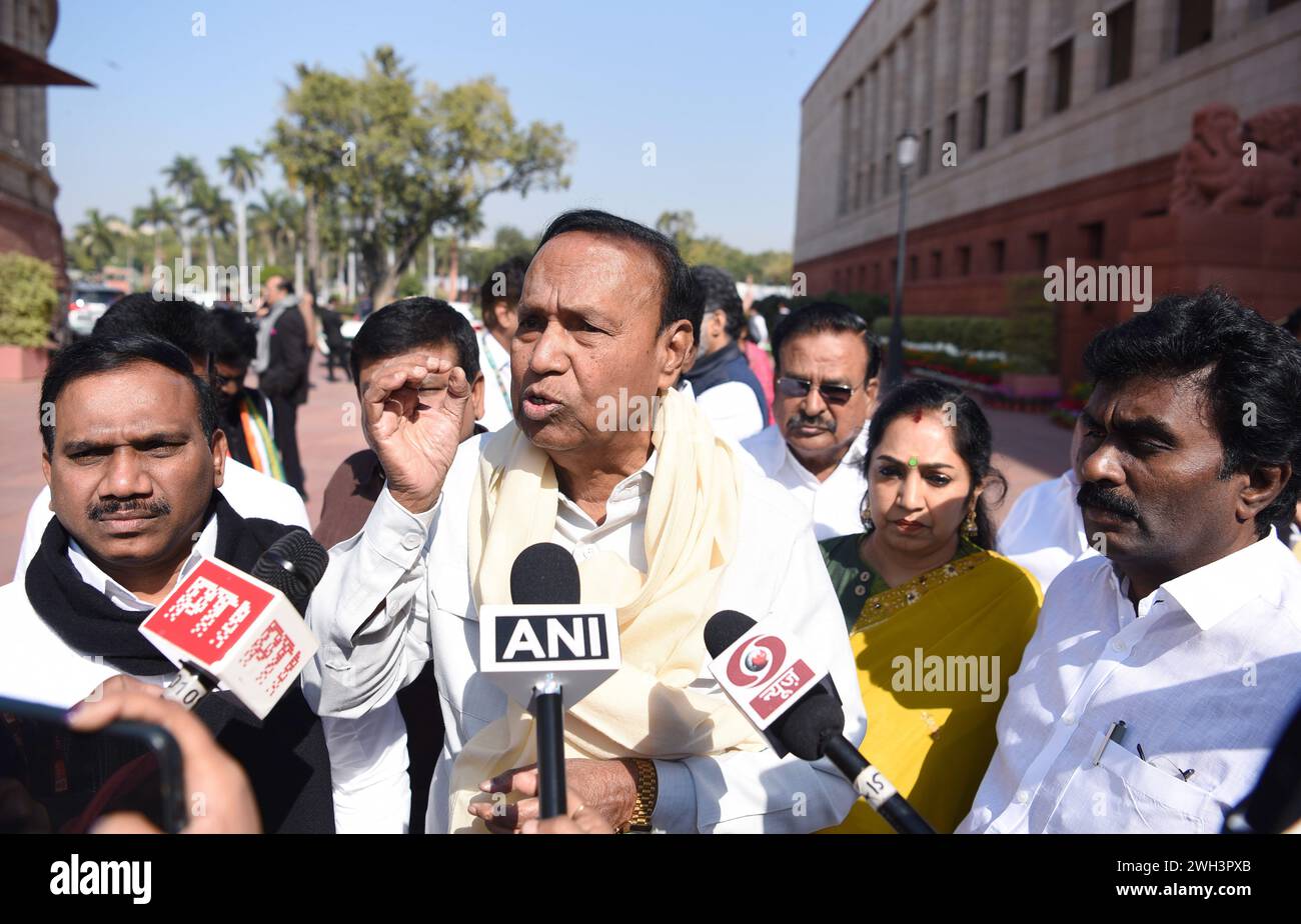New Delhi, India. 06th Feb, 2024. New Delhi, Feb 06 (ANI): DMK MP T R ...