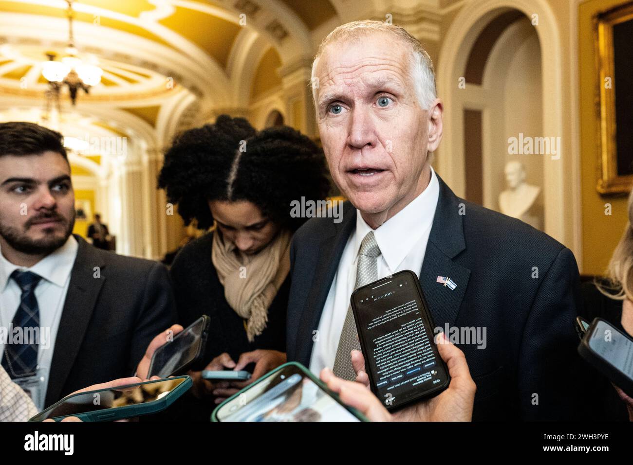Washington, United States. 07th Feb, 2024. U.S. Senator Thom Tillis (R ...