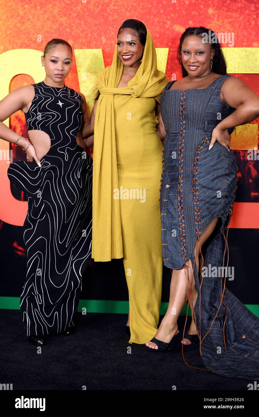 Mystic Marley, Naomi Cowan und Zuri Marley bei der Premiere des ...