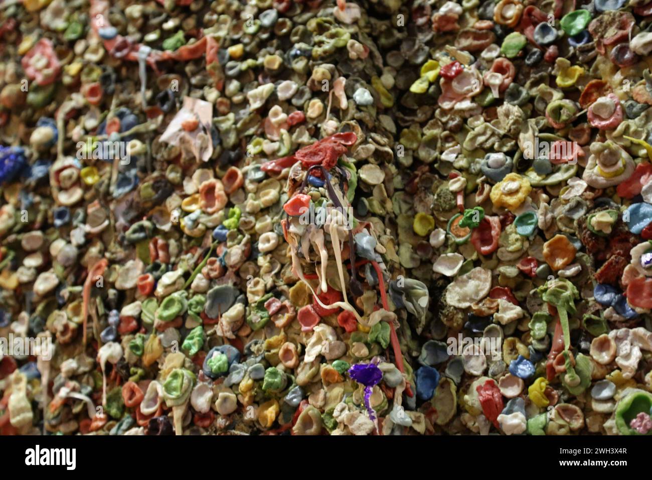 Seattle bubble Gum Wall at Pike Place Market Stock Photo - Alamy
