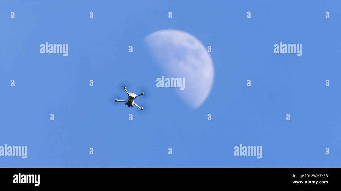 Military drone night hi-res stock photography and images - Alamy