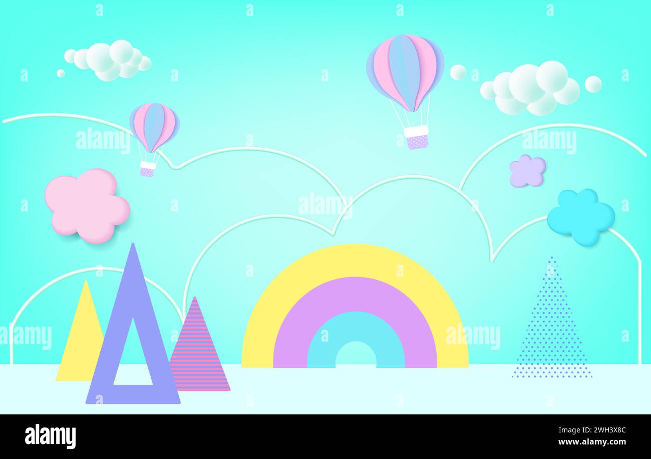 Abstract background, scene for product display, 3d rendering Stock ...