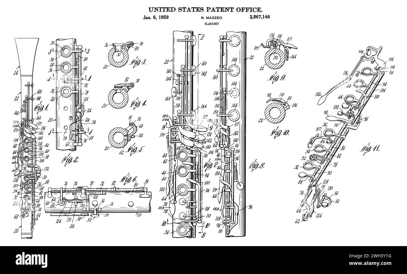 1959 clarinet musical instrument hi-res stock photography and images ...