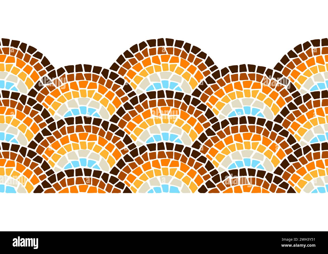 Mosaic border hi-res stock photography and images - Alamy