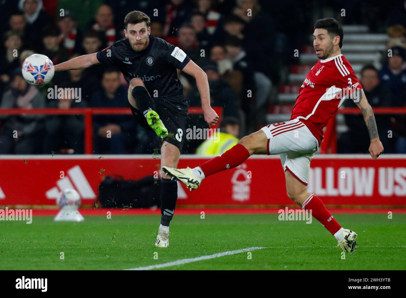 The City Ground, Nottingham, UK. 7th Feb, 2024. FA Cup Fourth Round ...