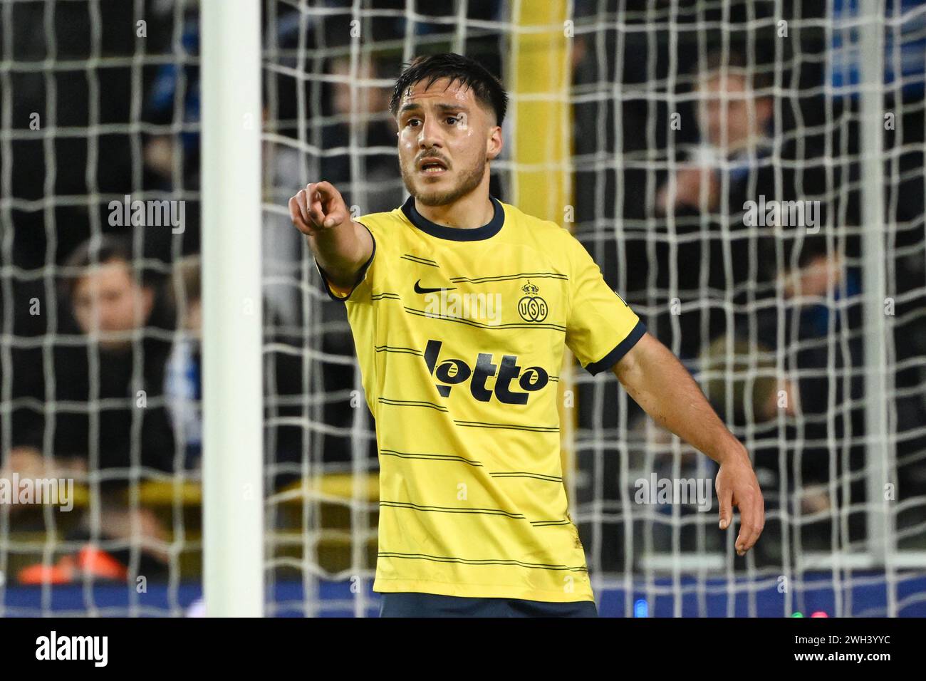 Bruges, Belgium . 07th Feb, 2024. Kevin Mac Allister of Union pictured ...