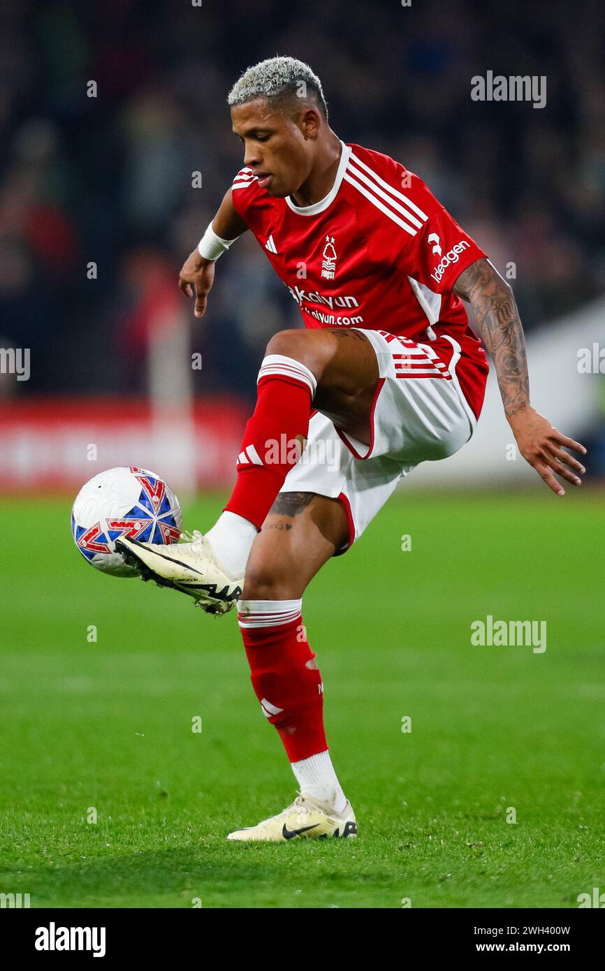 The City Ground, Nottingham, UK. 7th Feb, 2024. FA Cup Fourth Round ...