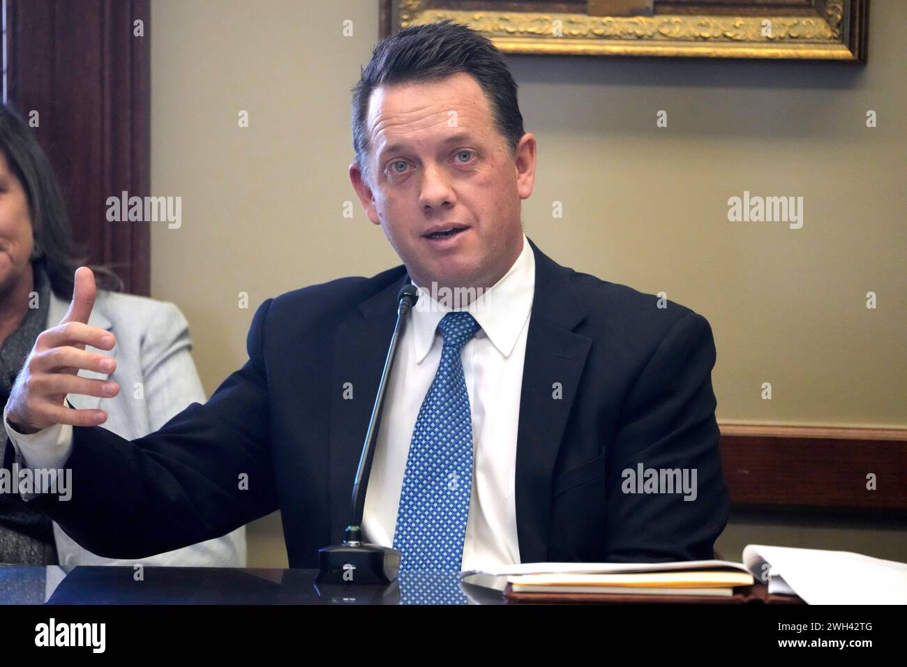 Mississippi Department of Corrections Deputy Commissioner and CEO of MDOC Works Bradley Lum ...