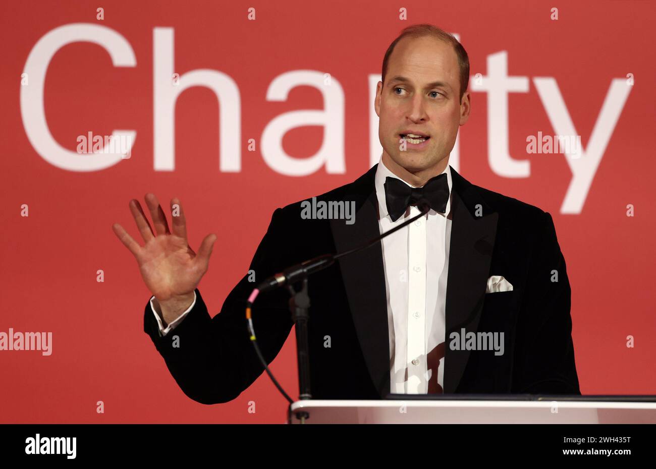 The Prince of Wales, Patron of London's Air Ambulance Charity, delivers ...