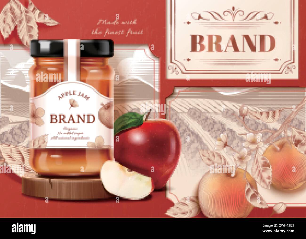 Cider apple glass Stock Vector Images - Alamy