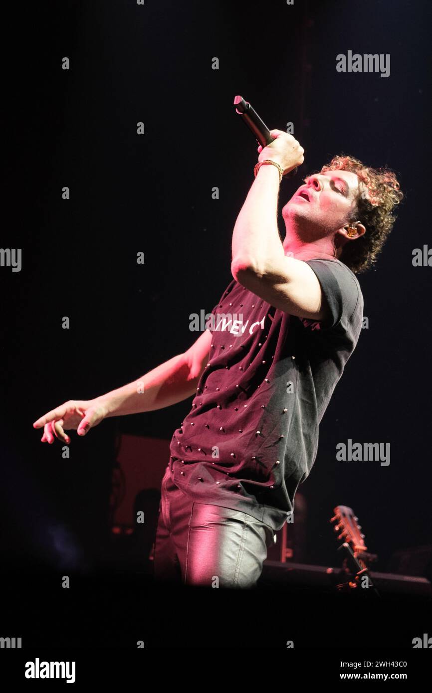 David Bisbal performs on stage during the "Los40 Basico Santander ...
