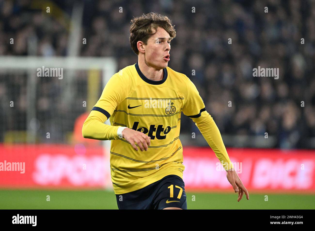 Bruges, Belgium . 07th Feb, 2024. Casper Terho of Union pictured during ...
