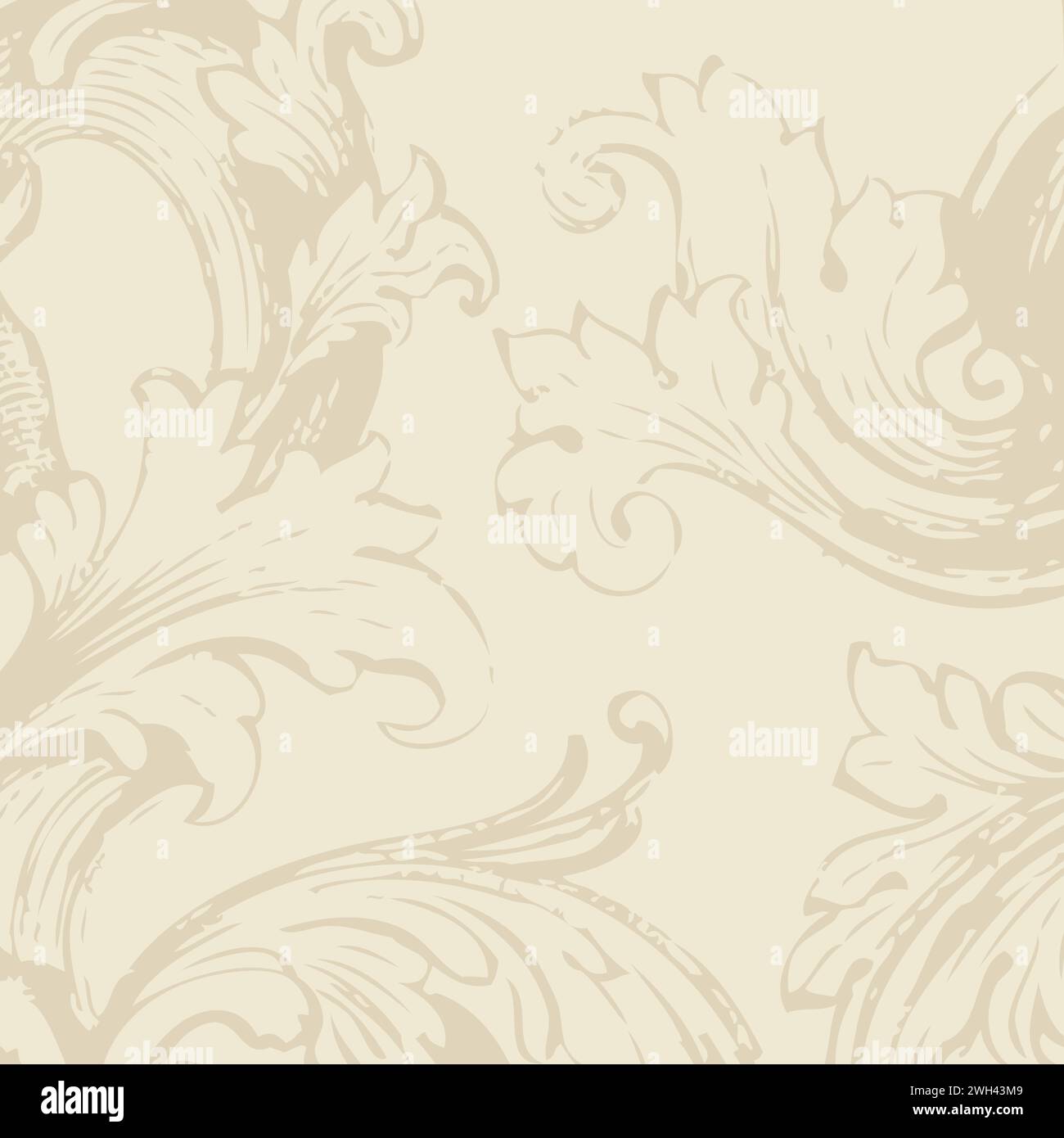 Historical floral pattern background design Stock Vector Image & Art ...