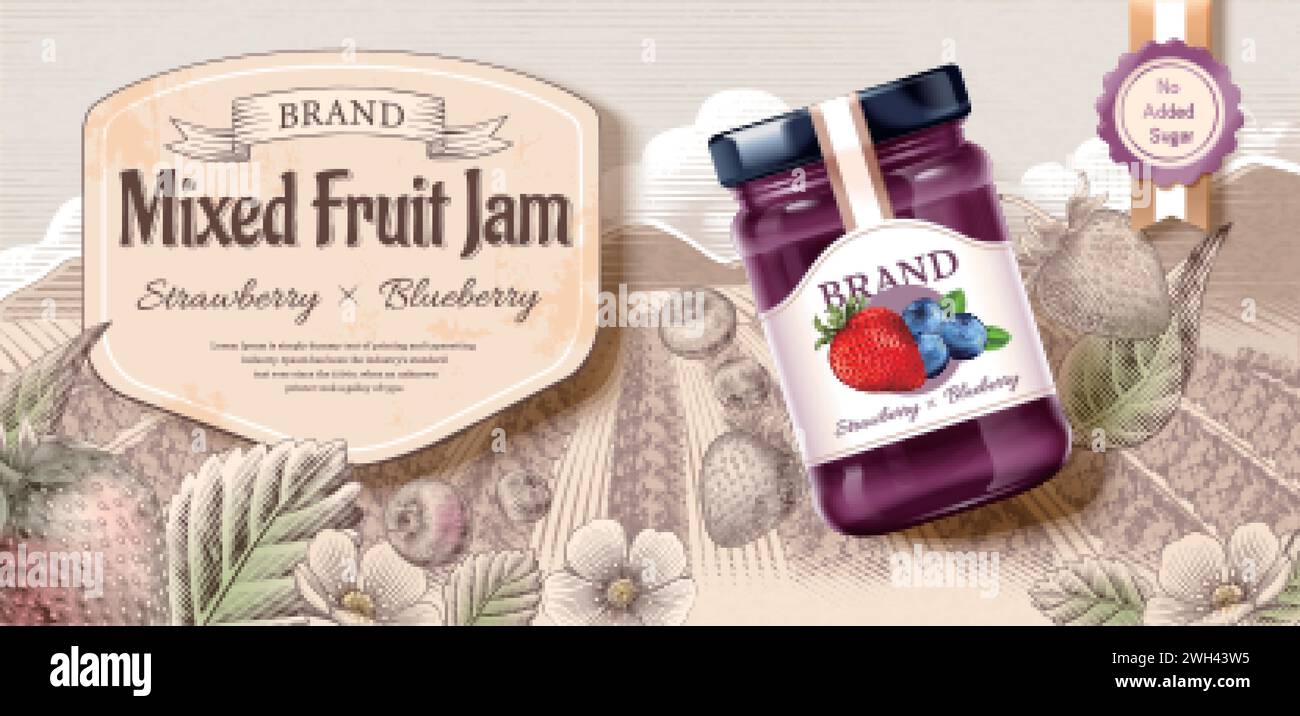 Vintage marmalade advertising hi-res stock photography and images - Alamy