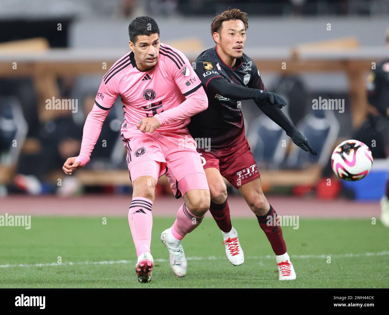 Tokyo, Japan. 7th Feb, 2024. Major League Soccer's (MLS) Inter Miami CF ...