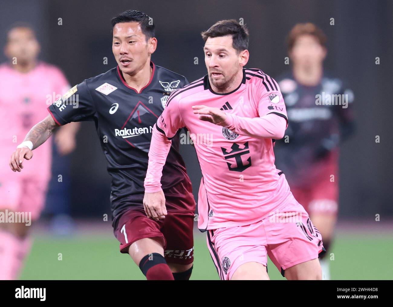 Tokyo, Japan. 7th Feb, 2024. Major League Soccer's (MLS) Inter Miami CF ...