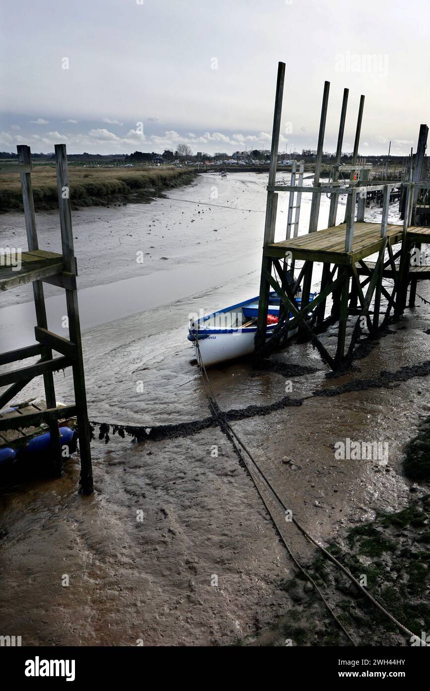 Morston quay north norfolk hi-res stock photography and images - Alamy