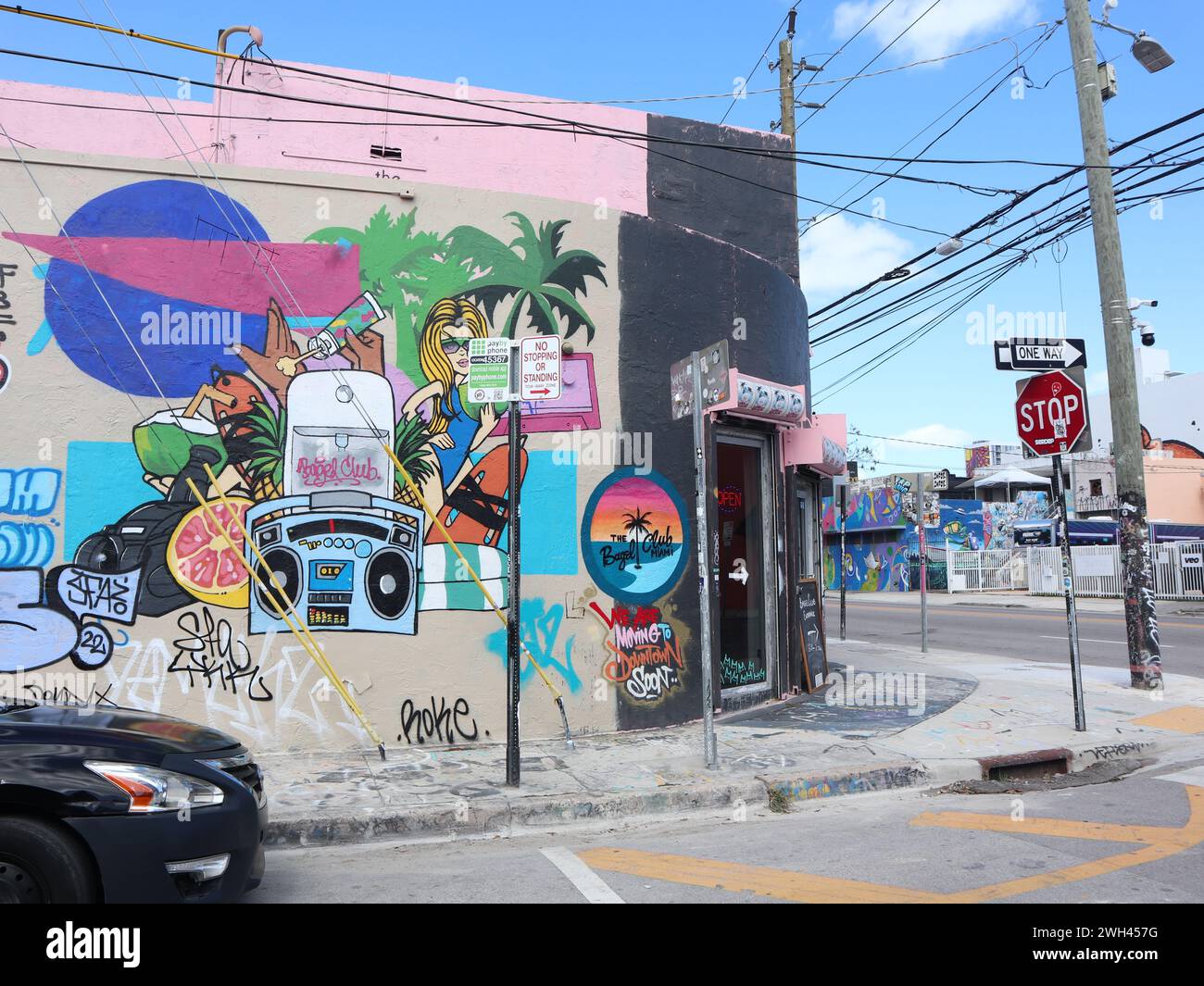 Miami wynwood view hi-res stock photography and images - Alamy