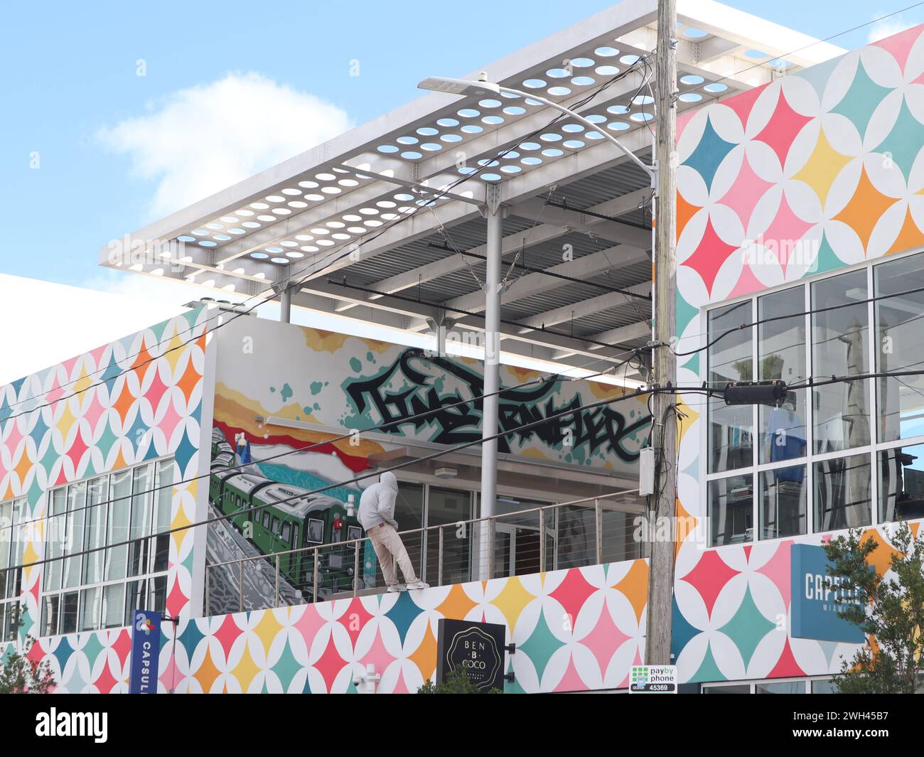 Miami wynwood view hi-res stock photography and images - Alamy