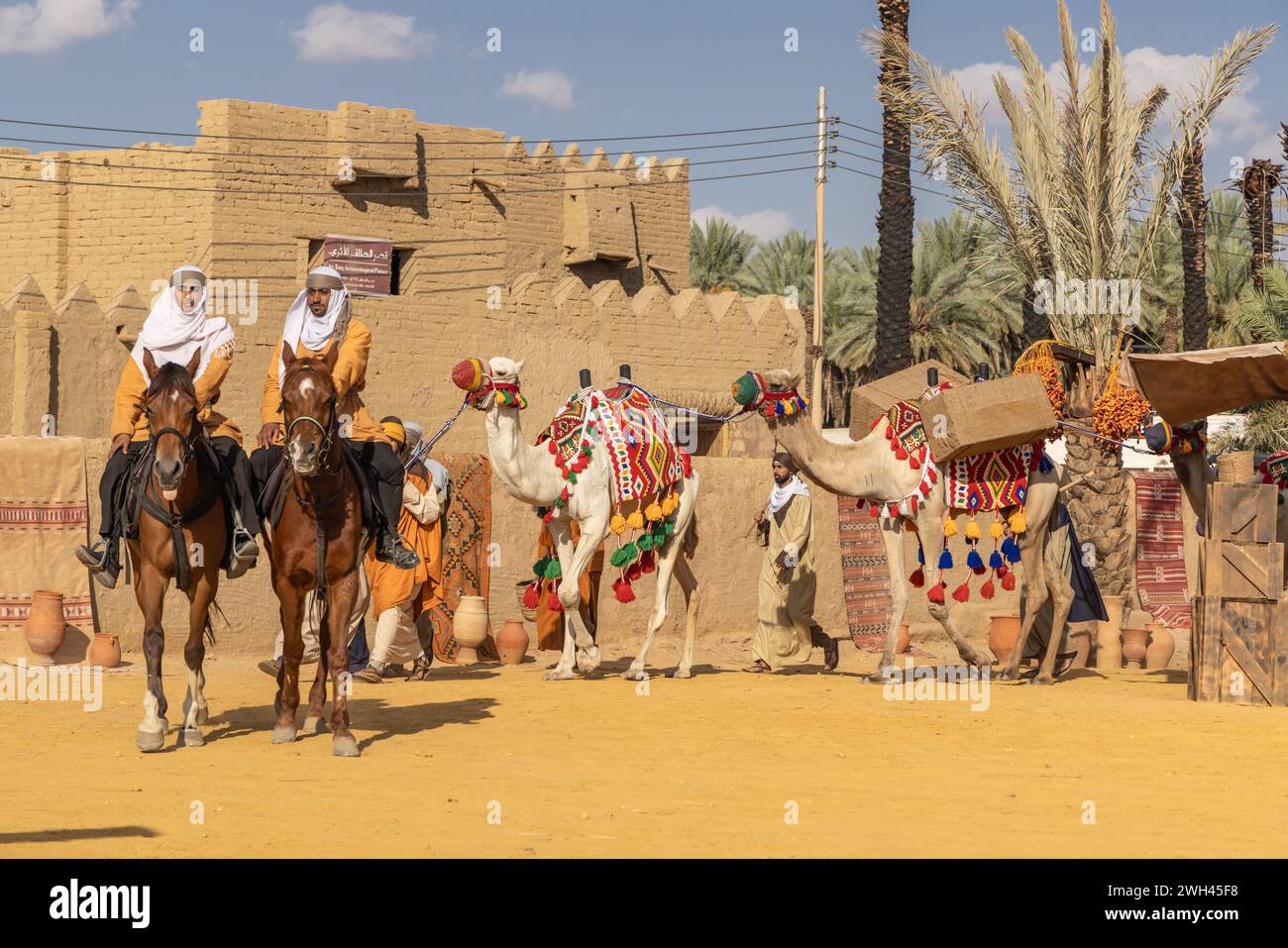 Middle East, Saudi Arabia, Tabuk Province, Tayma. November 15, 2023 ...