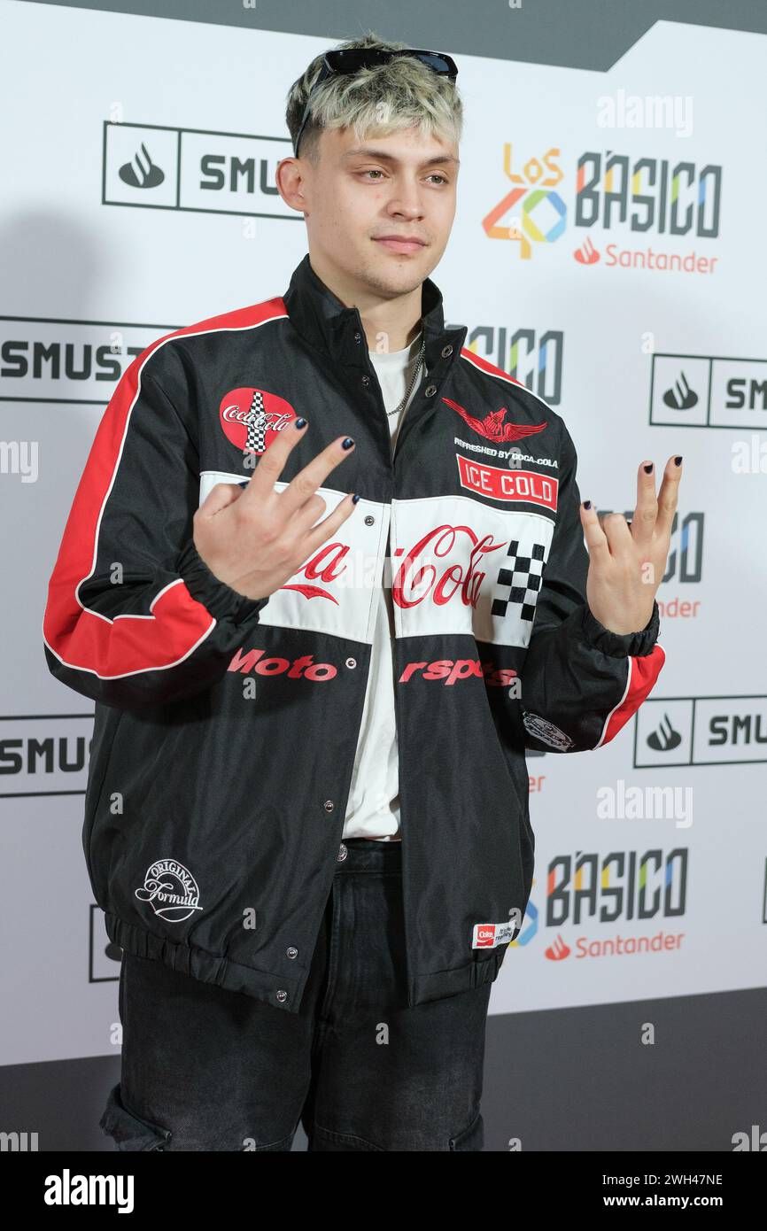 Almacor attends the "Los40 Basico Santander" David Bisbal Concert at ...