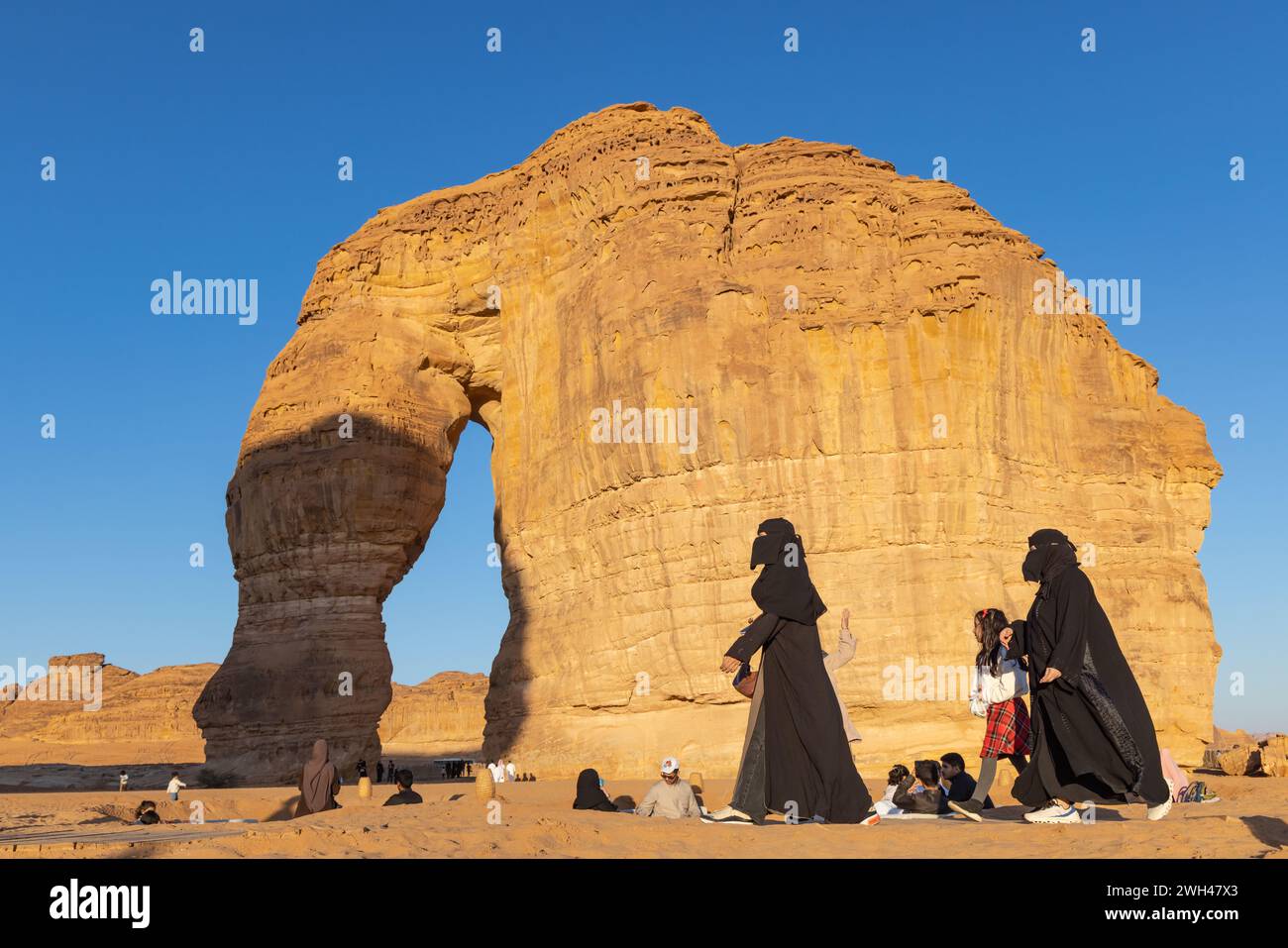 Middle East, Saudi Arabia, Medina, Al-Ula. November 17, 2023. Arab ...
