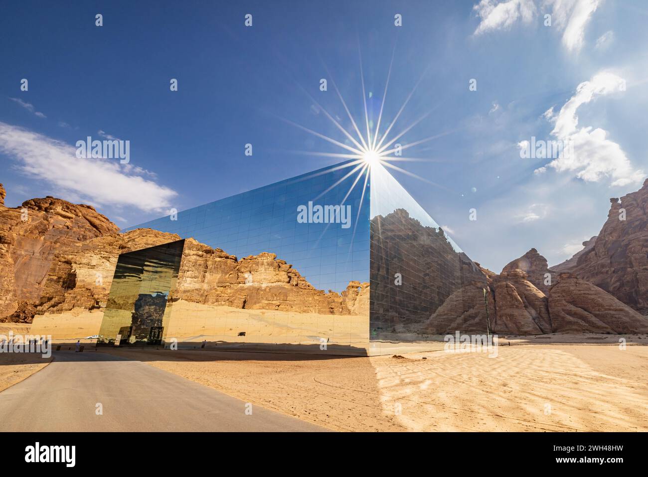 Middle East, Saudi Arabia, Medina, Al-Ula. November 18, 2023. Maraya ...