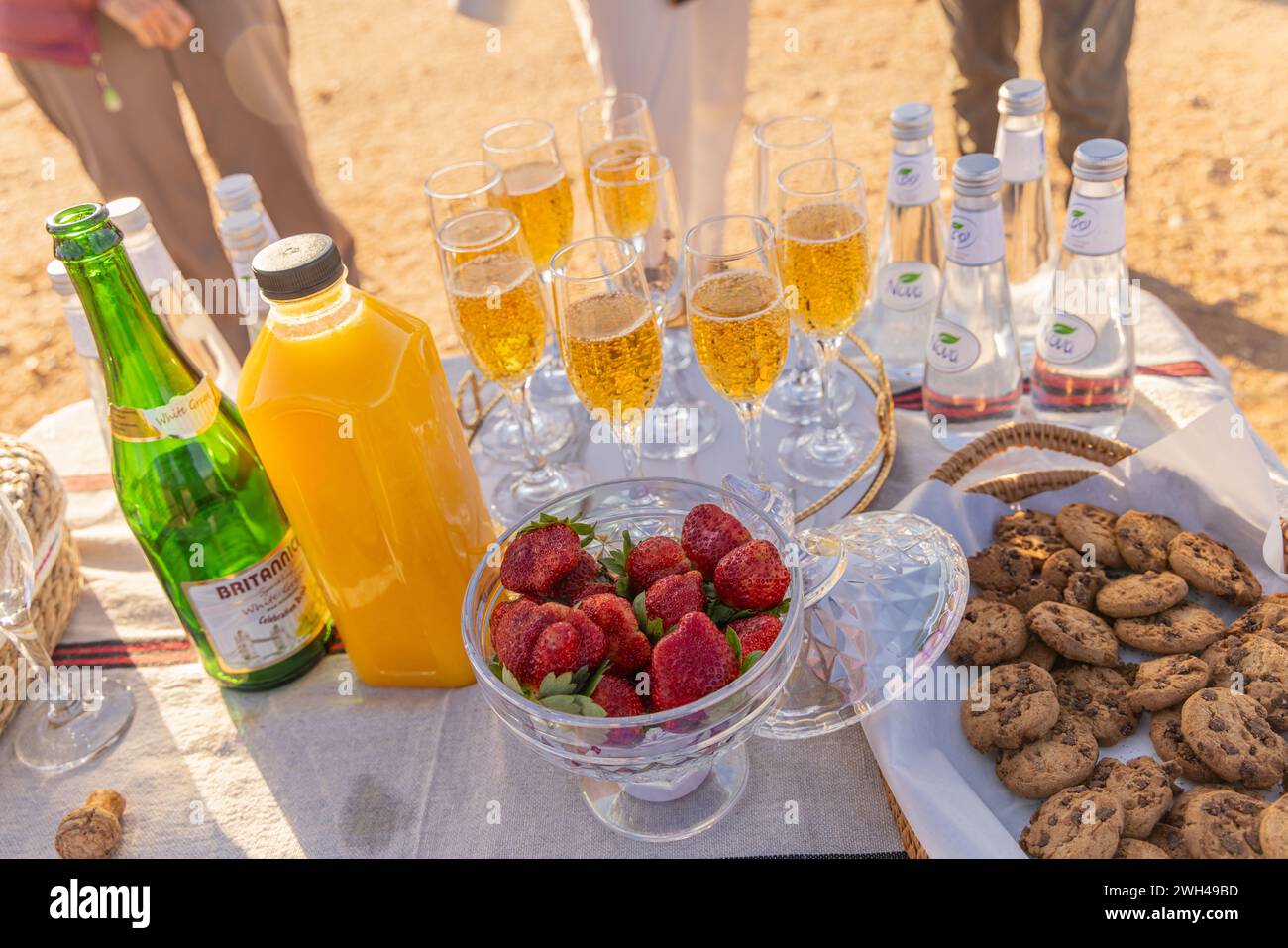 Middle East, Saudi Arabia, Medina, Al-Ula. November 19, 2023. Snack for ...