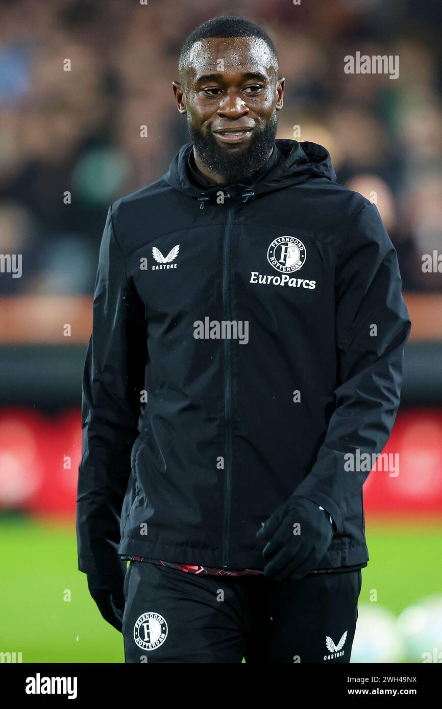 ROTTERDAM, NETHERLANDS - FEBRUARY 7: Lutsharel Geertruida (Feyenoord ...