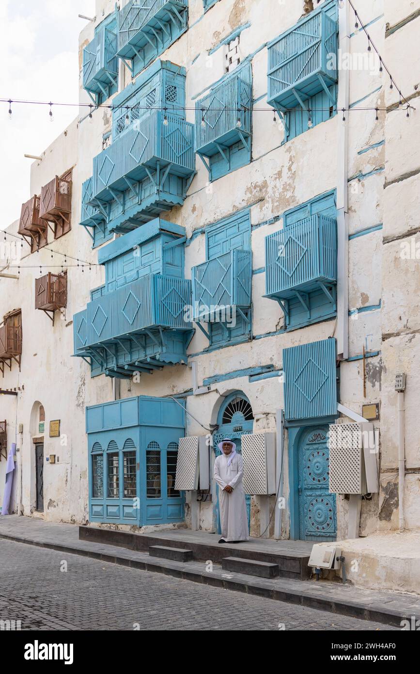 Middle East, Saudi Arabia, Mecca, Jeddah, Al-Balad. November 21, 2023 ...