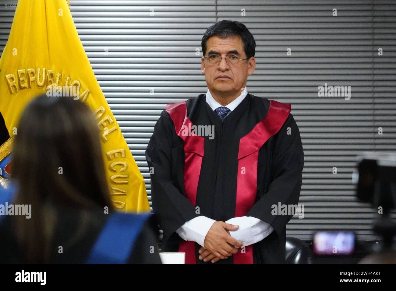 PRESIDENTE CNJ JUEZ SUING Quito 7 de febrero 2024. Primera intervencion ...