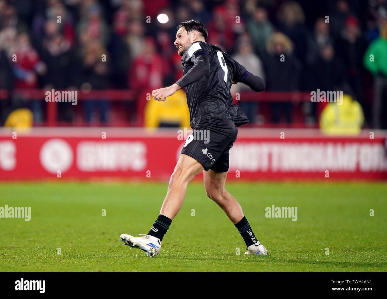 Bristol City's Harry Cornick celebrates scoring in the penalty shoot ...