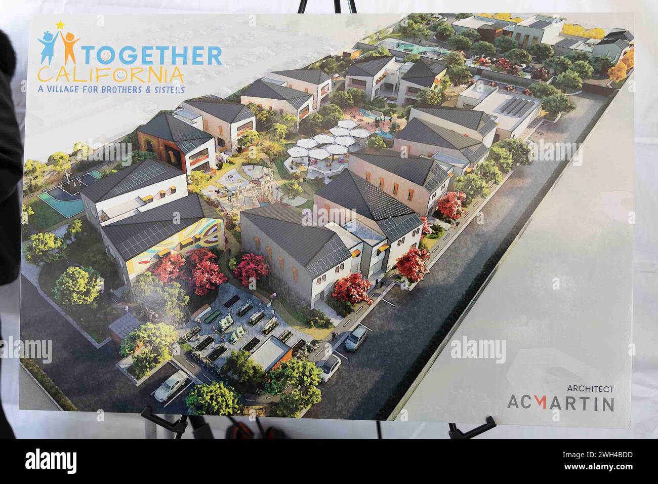 Palmdale, USA. 07th Feb, 2024. The groundbreaking ceremony for a new ...