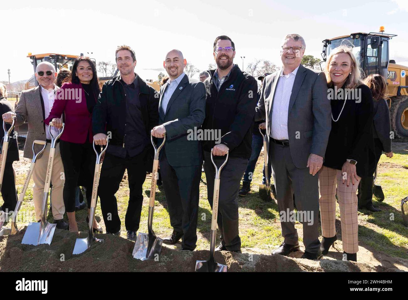 Palmdale, USA. 07th Feb, 2024. Eric Esrailian, Andrea Alarcon ...