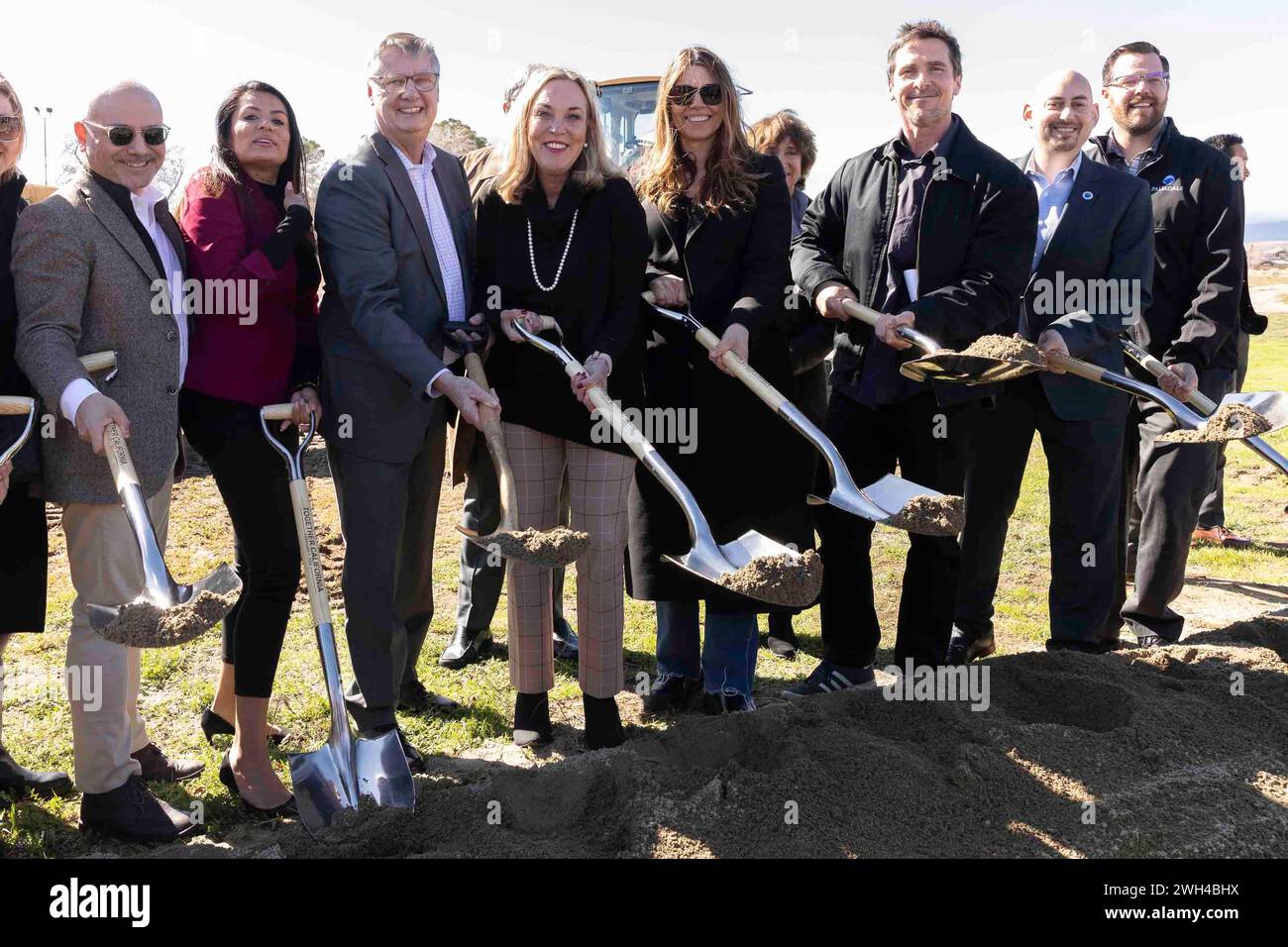 Palmdale, USA. 07th Feb, 2024. Eric Esrailian, Andrea Alarcon, Tim ...