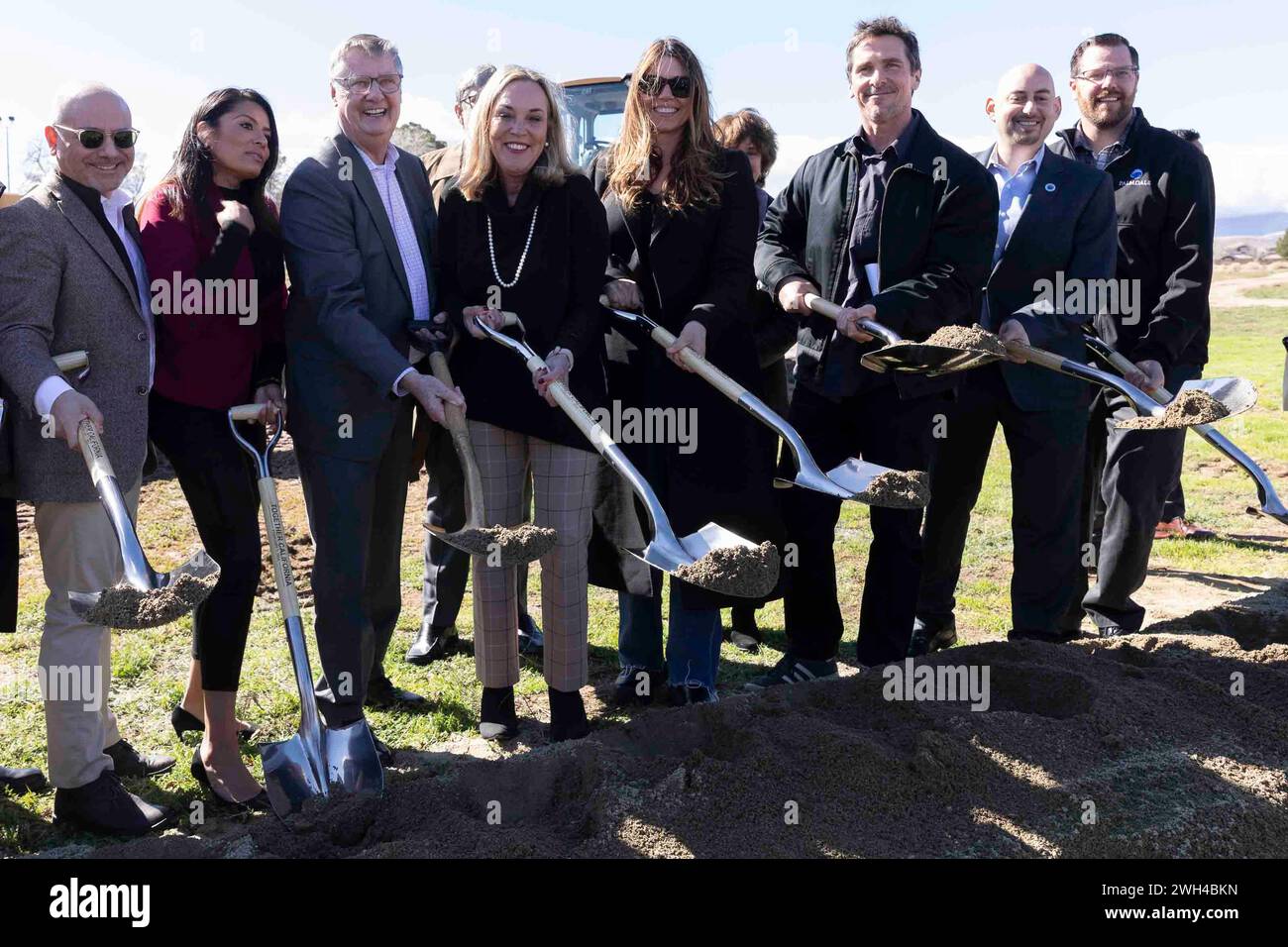 Palmdale, USA. 07th Feb, 2024. Eric Esrailian, Andrea Alarcon, Tim ...