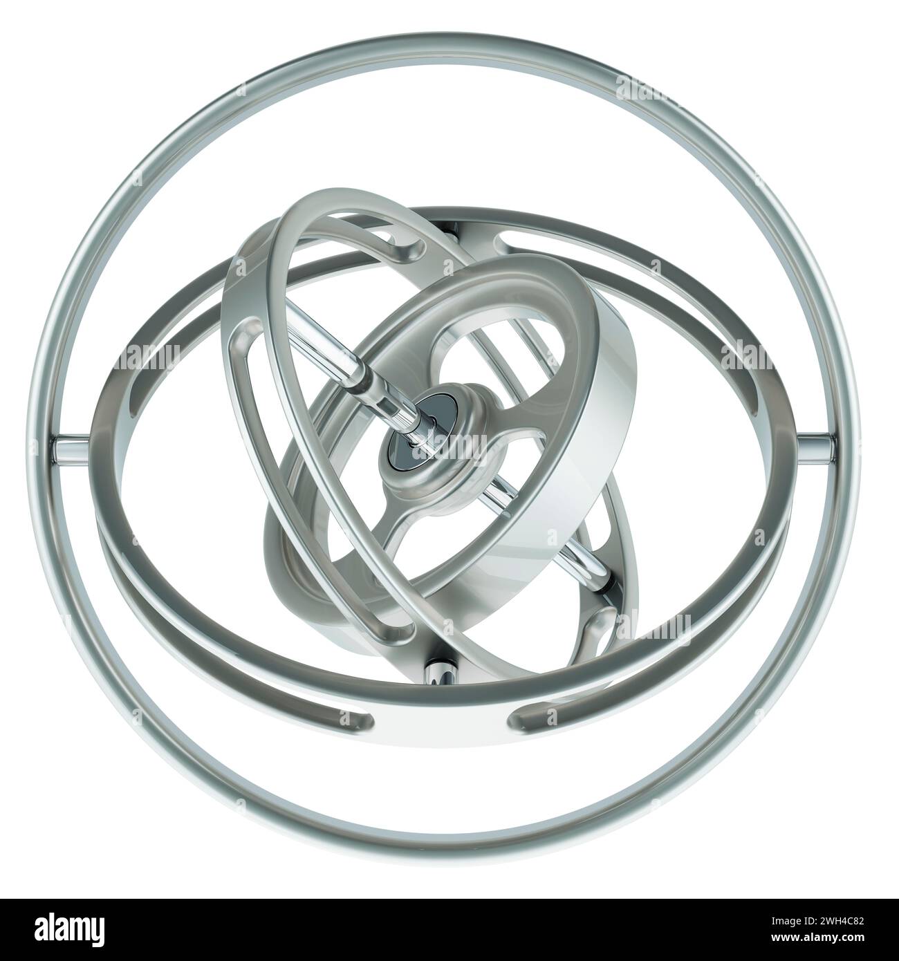 Silver gyroscope hi-res stock photography and images - Alamy
