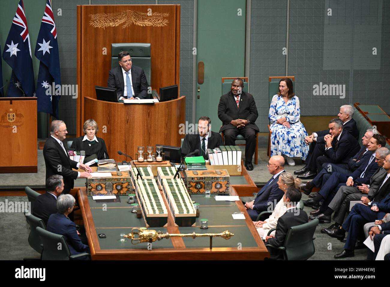 Sydney, Australia. 08th Feb, 2024. Australian Prime Minister Anthony ...