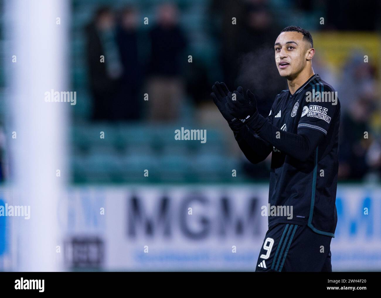 Adam idah celtic celebrates hi-res stock photography and images - Alamy