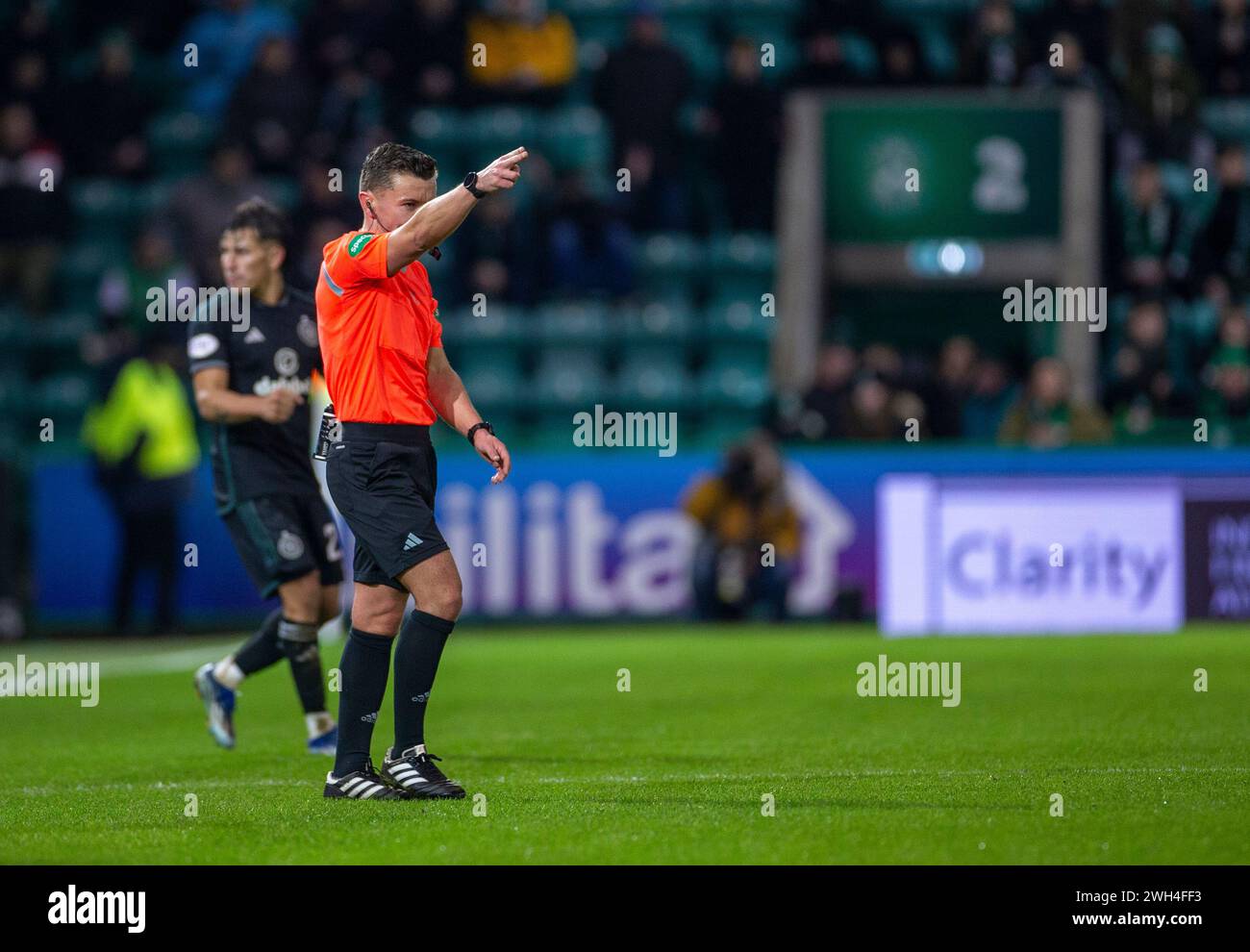 7th February 2024; Easter Road, Edinburgh, Scotland: Scottish ...