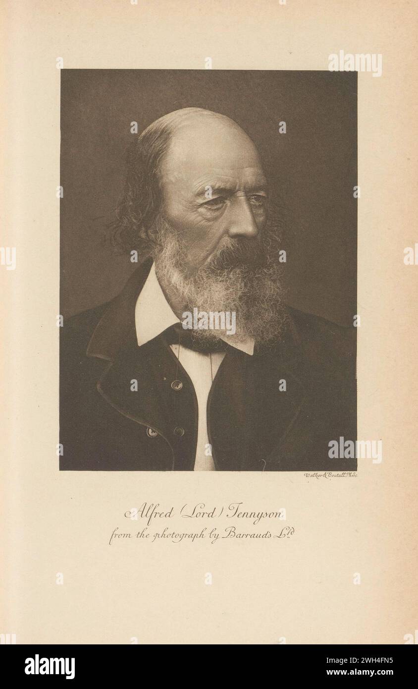 Lord tennyson alfred hi-res stock photography and images - Alamy