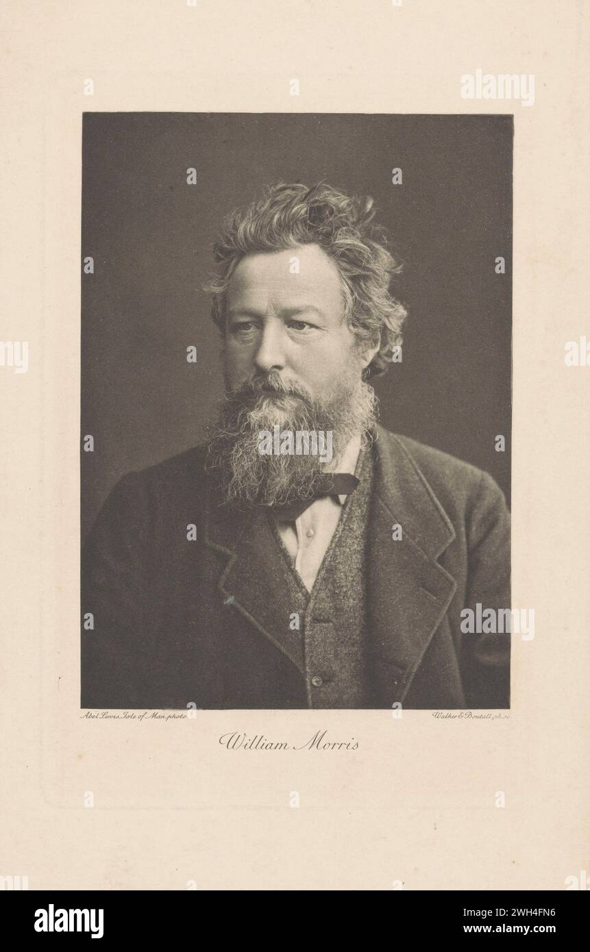 Portrait of William Morris William Morris (title on object ...