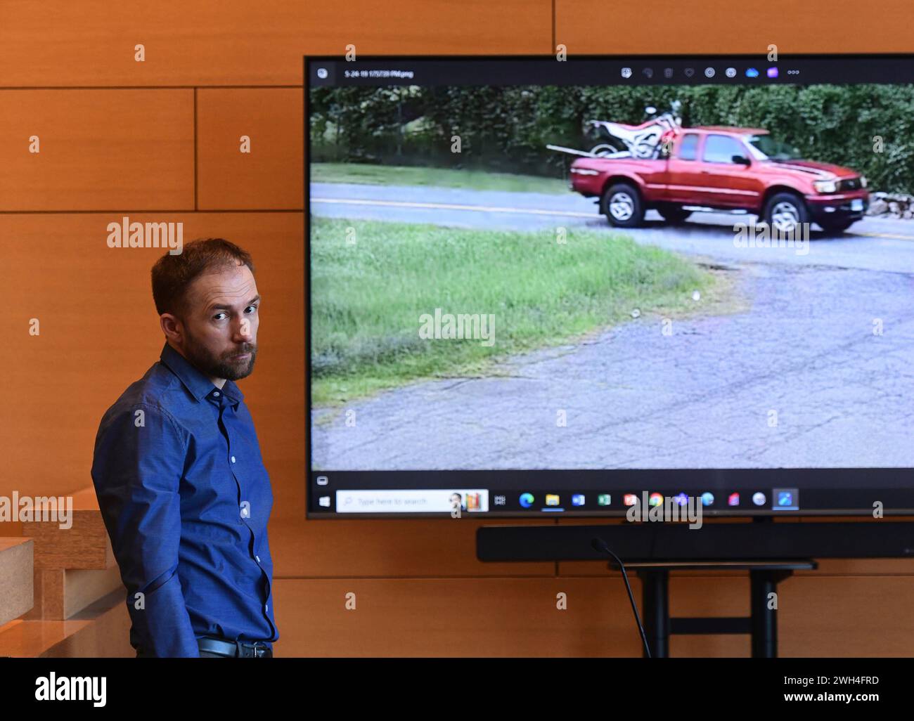 Pawel Gumienny, the former project manager at Fotis Dulos' company Fore Group, is shown ...